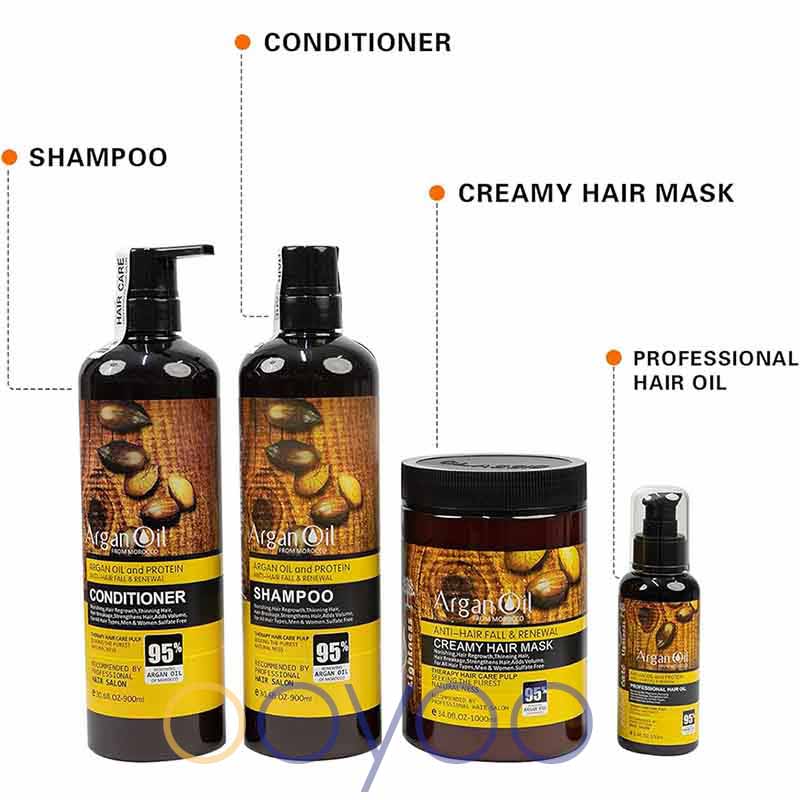 ماسک مو لایتنس بدون سولفات حاوی روغن آرگان | Lightness Hair Mask - ooyoo